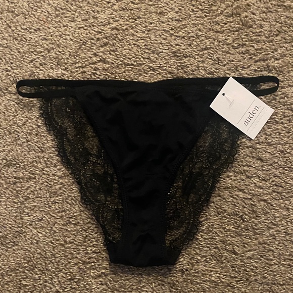 Auden | Intimates & Sleepwear | Auden Elegant Black Lace Panty | Poshmark